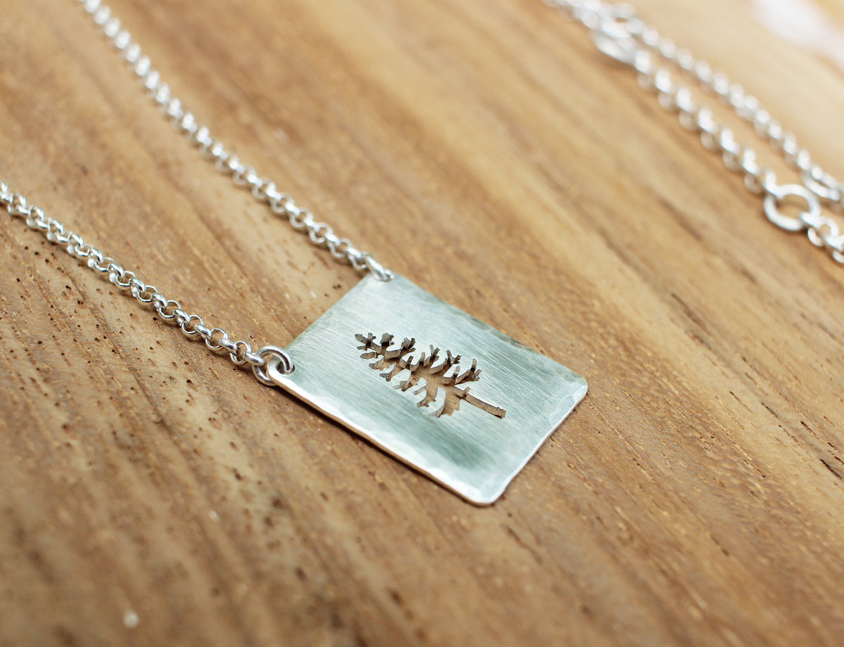 Under the Pine Tree Necklace – Dreaming Tree Creations